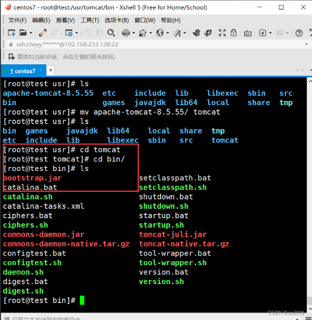 在linux系统中安装tomcat_tomact在linux系统中-CSDN博客