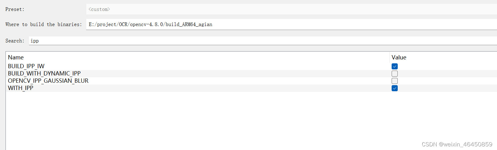 opencv 编译windows arm平台_arm64 opencv-CSDN博客