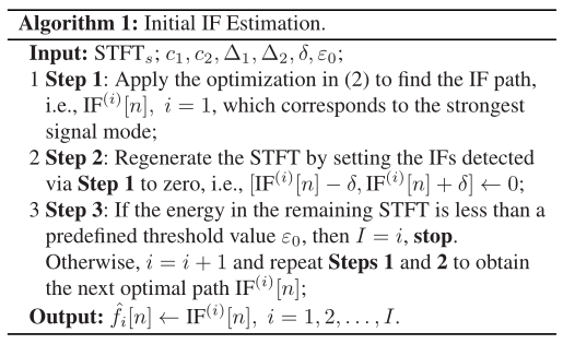 【Enhanced Time-Frequency Representation and Mode Decomposition】翻译1_同步提取 ...