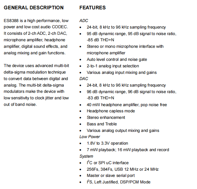 【Codec ES8388/ES8323】基于rk3399的音频芯片调试笔记_es8388声音小-CSDN博客