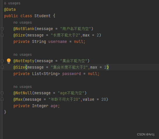 Notblank Notnull Notempty使用 Notblank List Csdn博客