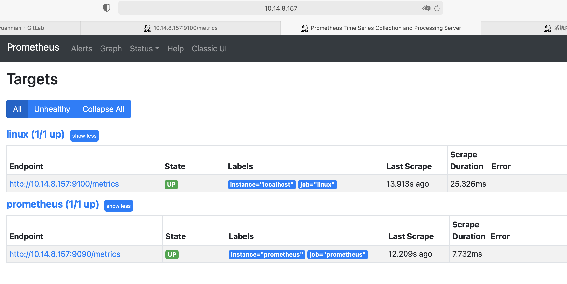 docker手把手搭建prometheus+grafana+alertmanager做服务监控/告警系统_docker prometheus alertmanager-CSDN博客