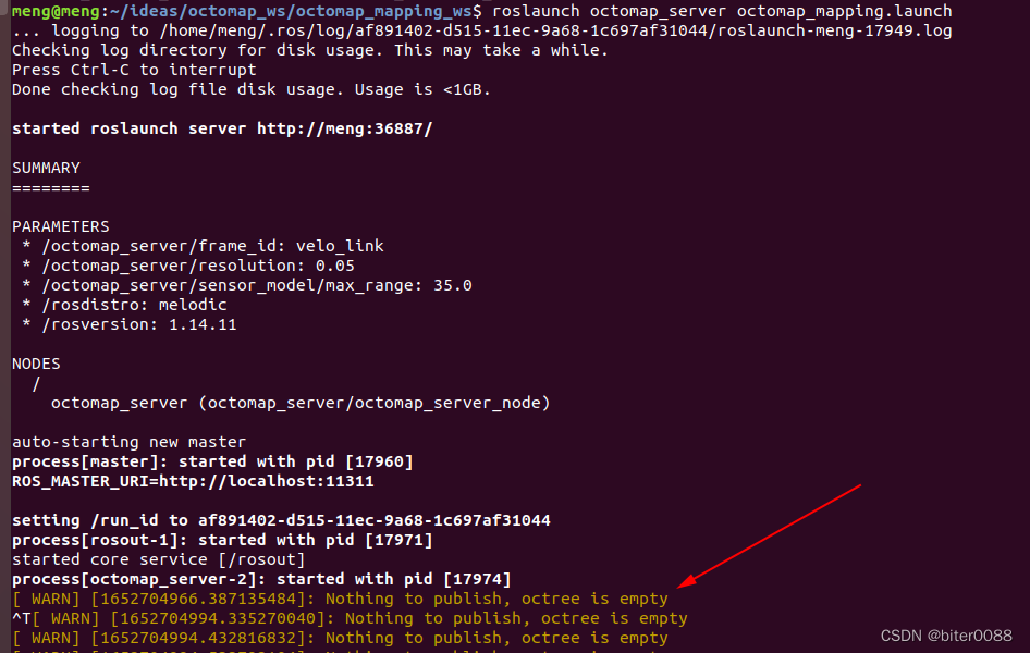 octomap(3):搭建一个完整的octomap建图工作空间-CSDN博客