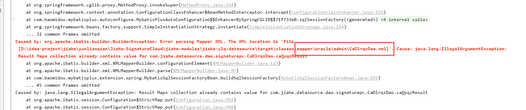 mybatis mapperLocations配置失效_mapper-locations不生效-CSDN博客