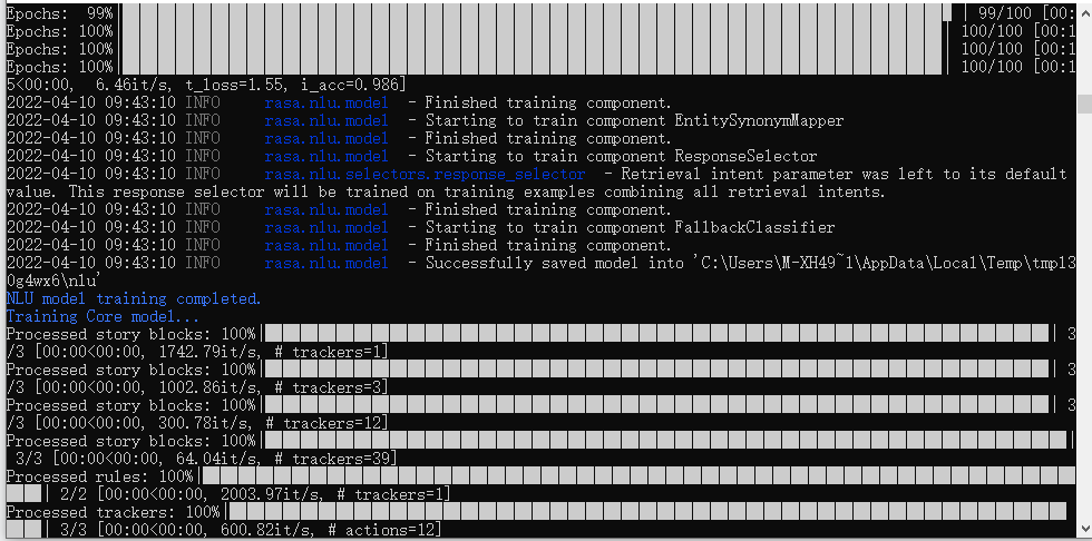 Windows/Linux下安装Rasa及Rasa-x实战及避坑指南-初学者必备-CSDN博客