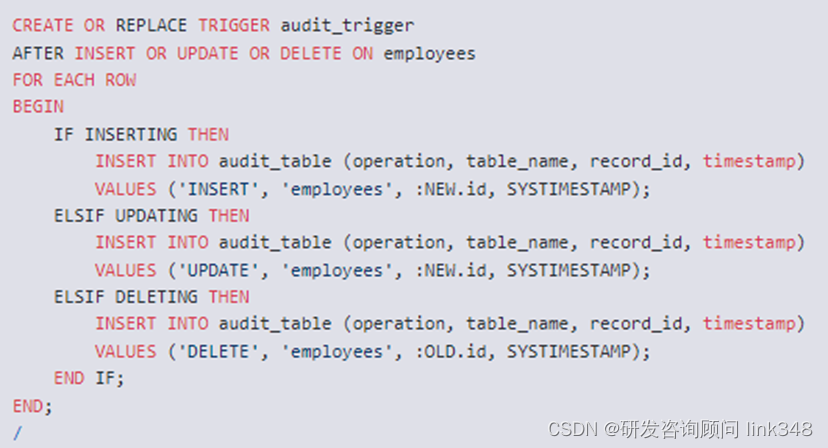 Oracle事件的处理和触发器的应用场景-CSDN博客