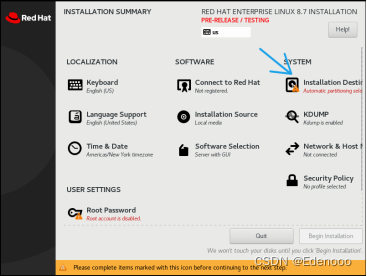 红帽学习之RHEL8.7操作系统安装详解-CSDN博客