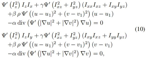 Large Displacement Optical Flow: Descriptor Matching in Variational Motion Estimation-CSDN博客