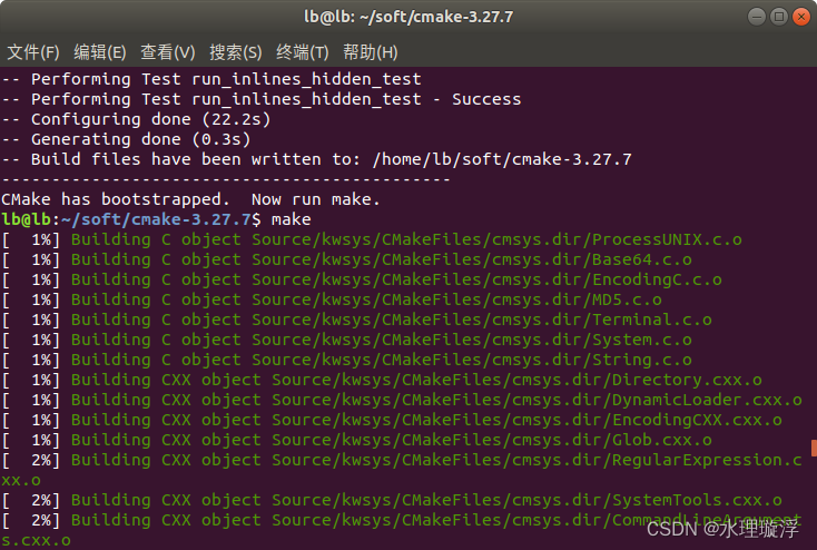 解决Cmake版本过低_cmake 3.13 or higher is required. you are running -CSDN博客