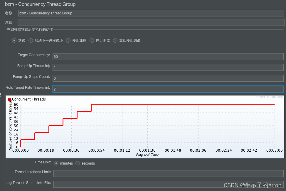 Jmeter系列- jmeter插件入门篇、Stepping Thread Group【阶梯加压线程组】、Concurrency Thread Group【并发线程组】_jmeter梯度加压 ...