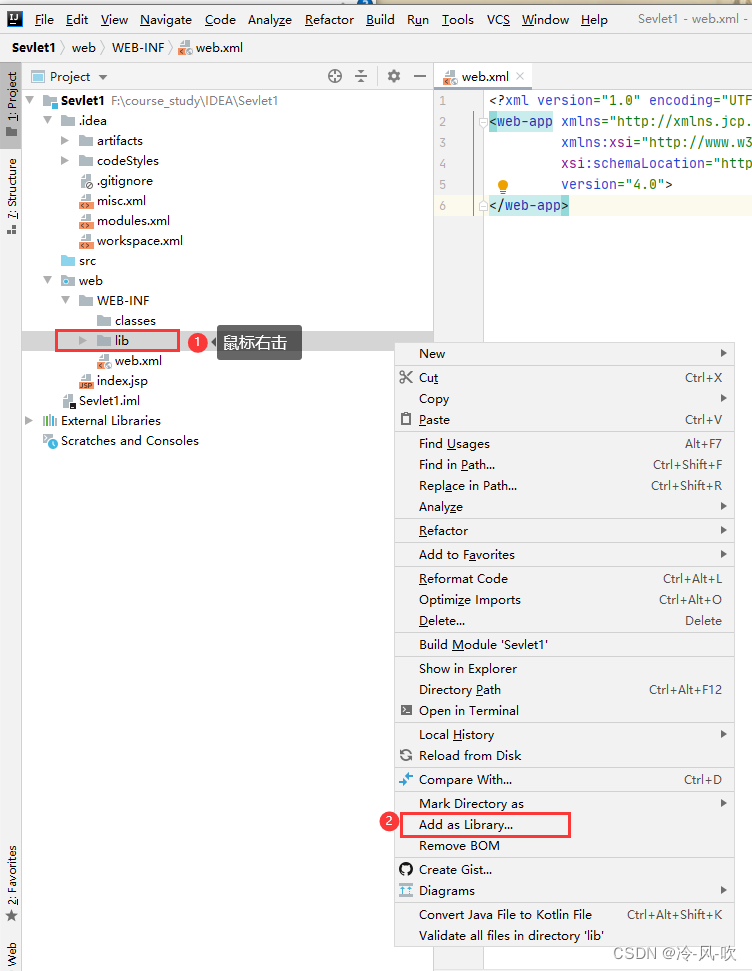 IDEA创建Servlet环境搭建及测试程序------图文详解_idea部署servlet-CSDN博客