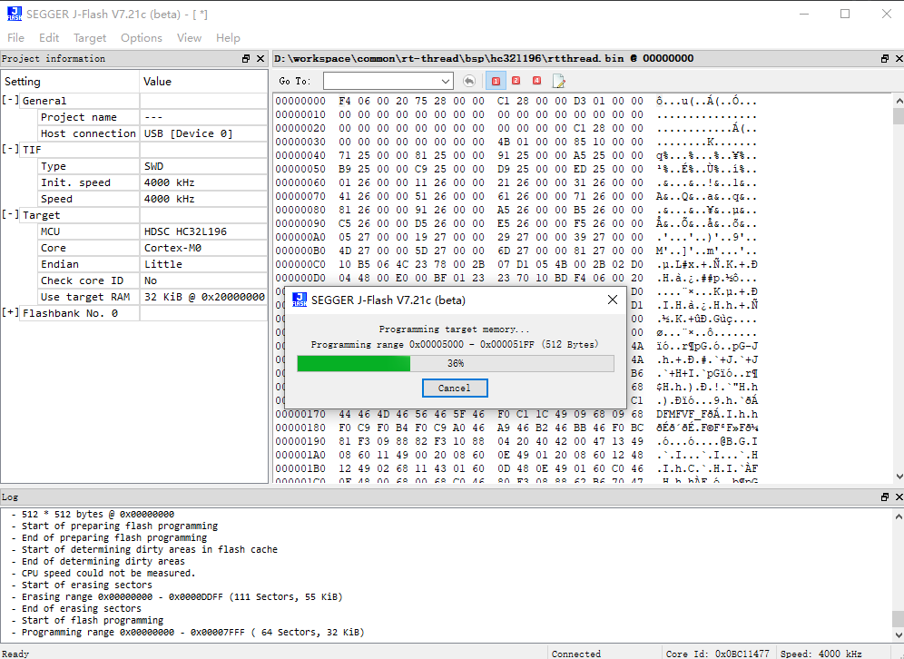 【国产MCU移植】移植RT-Thread到国产芯片HC32L196_rtthread支持的国产芯片-CSDN博客