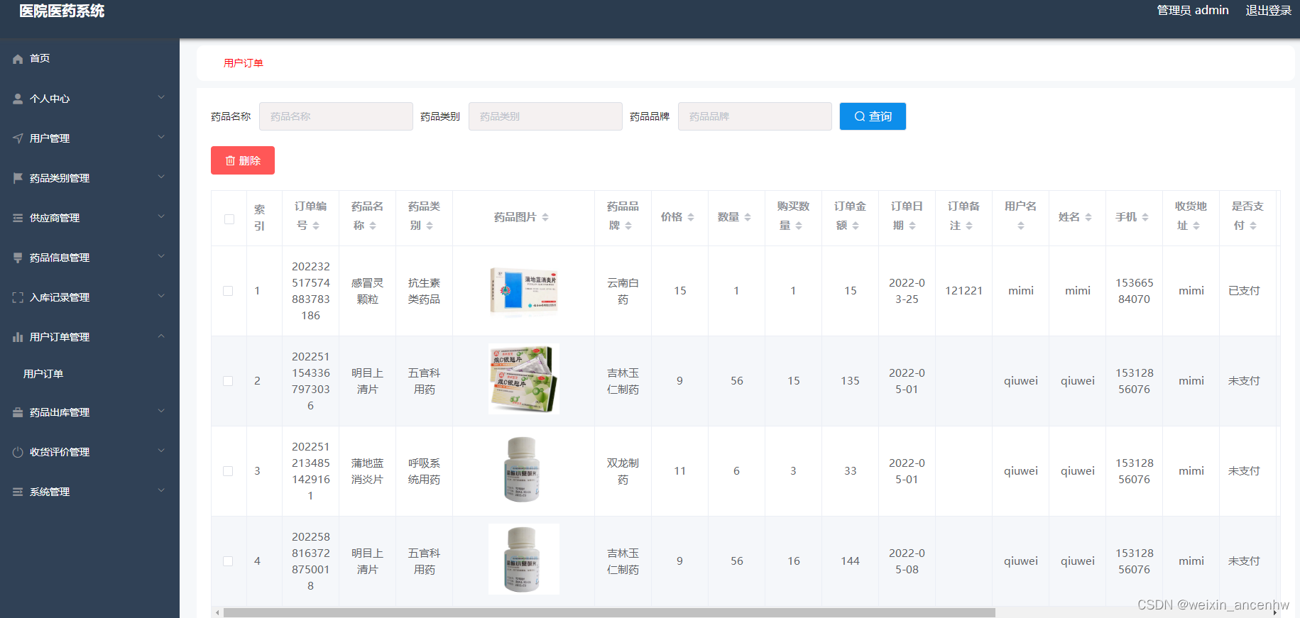 基于springboot的医院药品管理系统的设计与实现zip（论文项目源码）基于spring Boot的药品管理系统设计与实现 Csdn博客