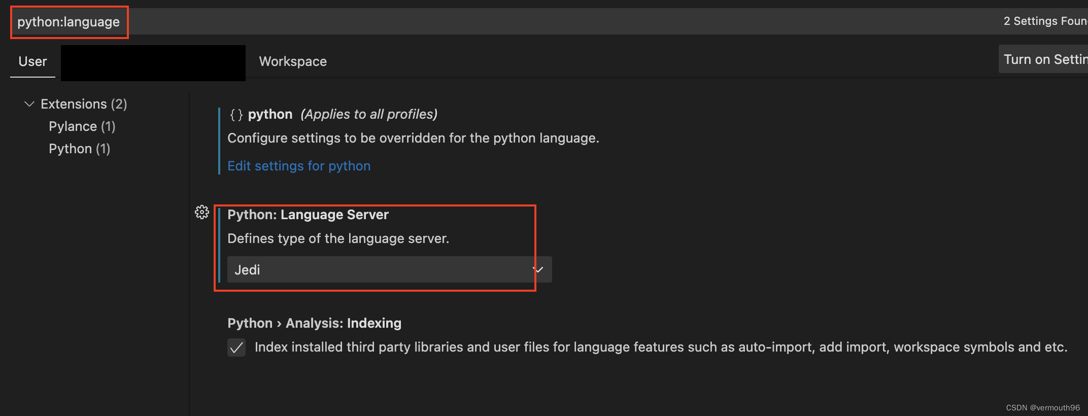 【工具】vs Code 设置python代码自动跳转中文vscode Python代码跳转 Csdn博客 