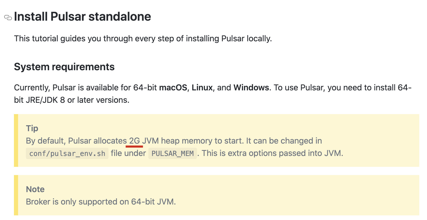 聊聊 Pulsar： 在 Linux 环境上搭建 Pulsar_pulsar3.0.0 支持jdk1.8?-CSDN博客