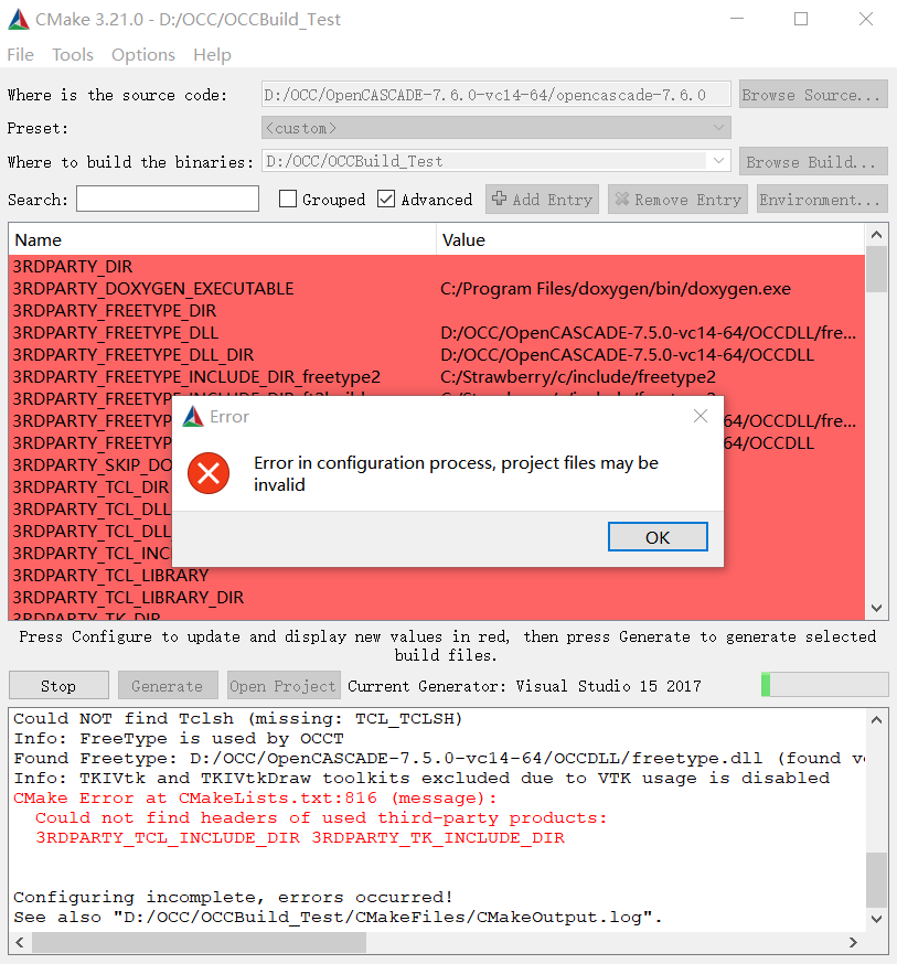 OCC7.6.0编译教程-CSDN博客