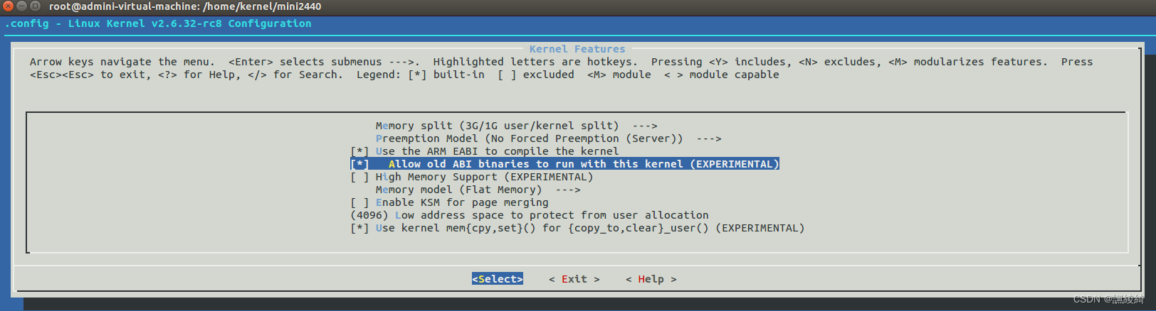 用qemu构建mini2440-配置内核-CSDN博客