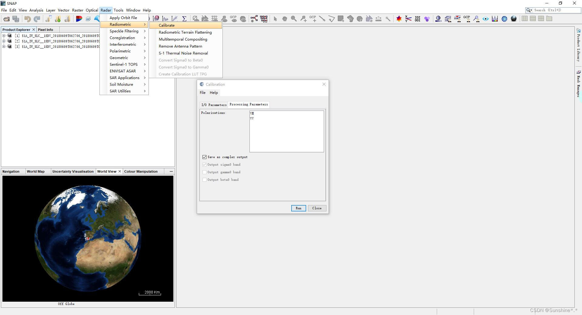 SNAP 处理Sentinel-1A数据（极化预处理，生成C2矩阵）_sentinel-1 处理-CSDN博客