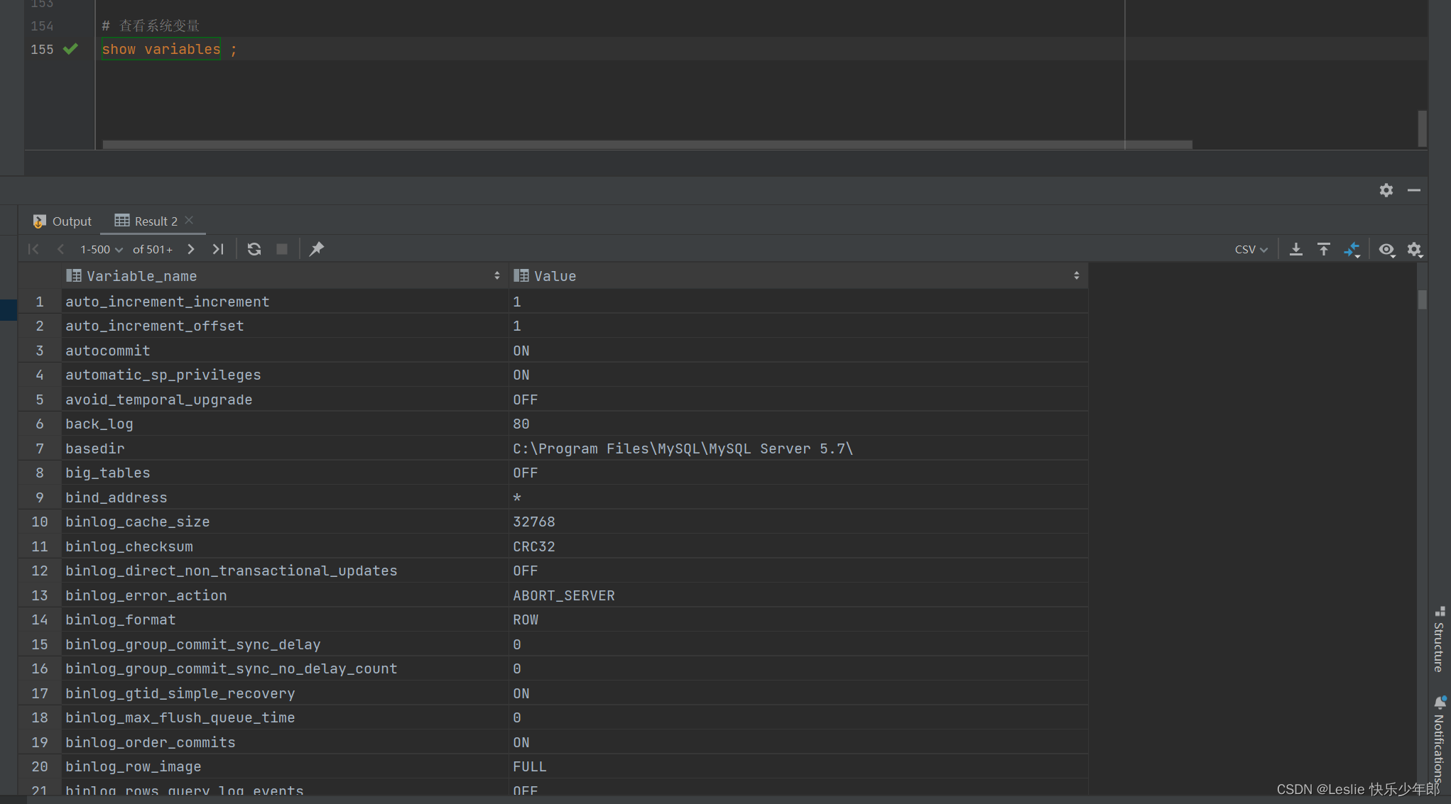 【三十七、mysql】进阶篇 存储过程 系统变量、自定义变量和局部变量mysql定义局部变量 Csdn博客
