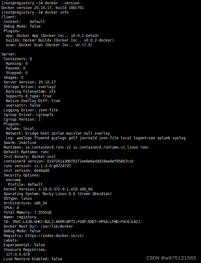 docker容器安装及实验_实验容器化安装docker-CSDN博客