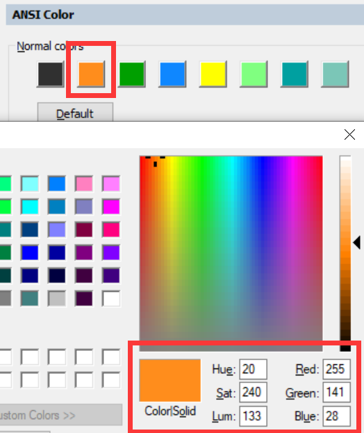 最新 SecureCRT 字体背景颜色更改 (自己记录)_crt如何设置字体七彩颜色-CSDN博客
