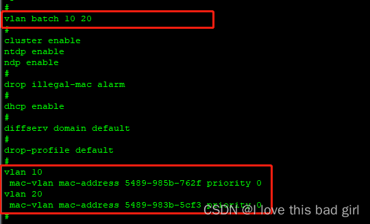 华为MAC-VLAN举例_mac vlan-CSDN博客
