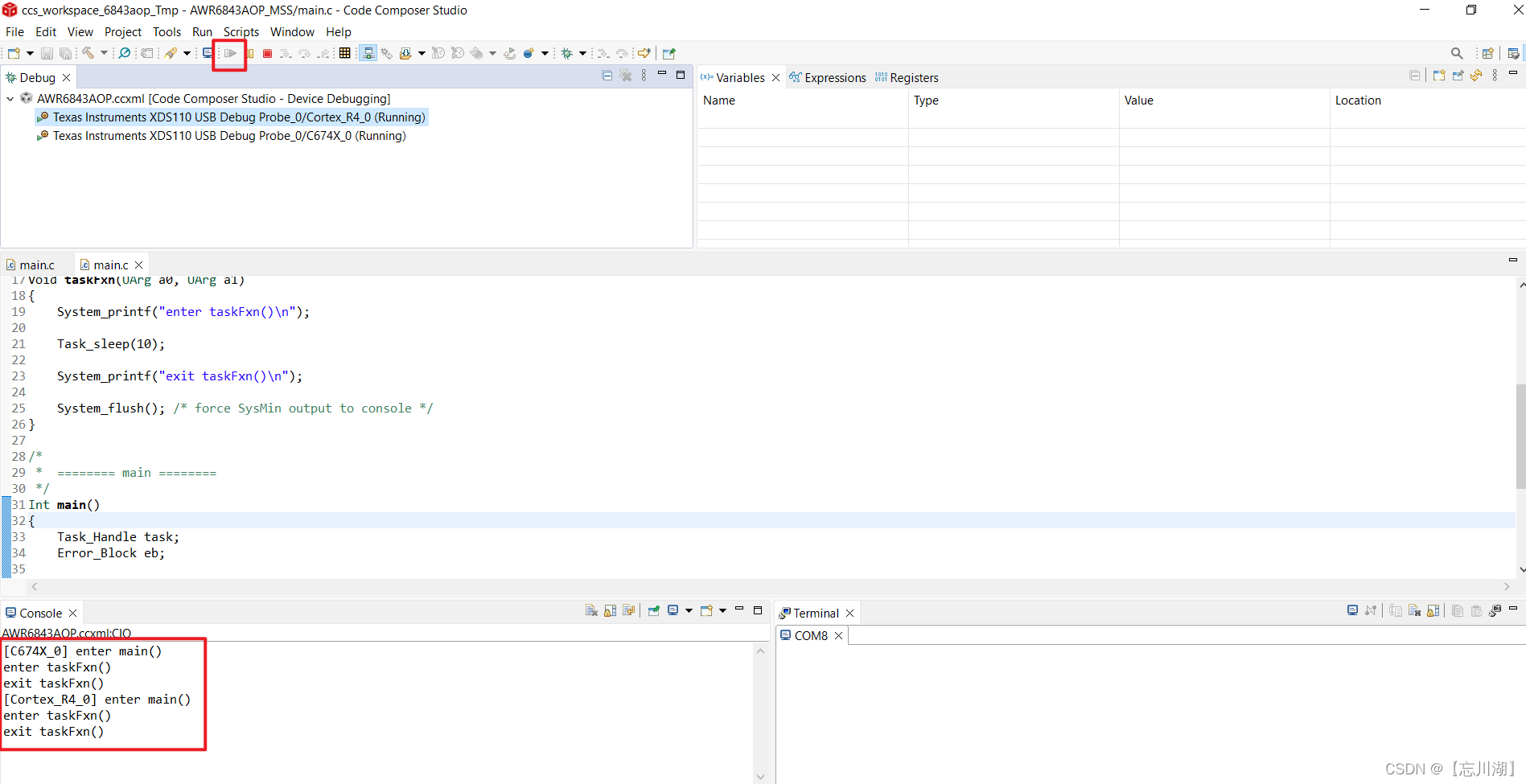 使用CCS12创建一个毫米波雷达的工程并调试(AWR6843AOP)_ccs12使用教程-CSDN博客