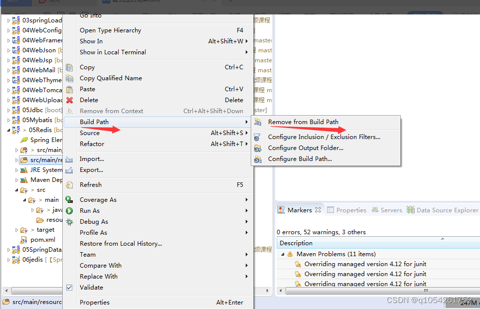 Eclipse中去掉javaResources文件夹_eclipse怎么去掉resources呢-CSDN博客
