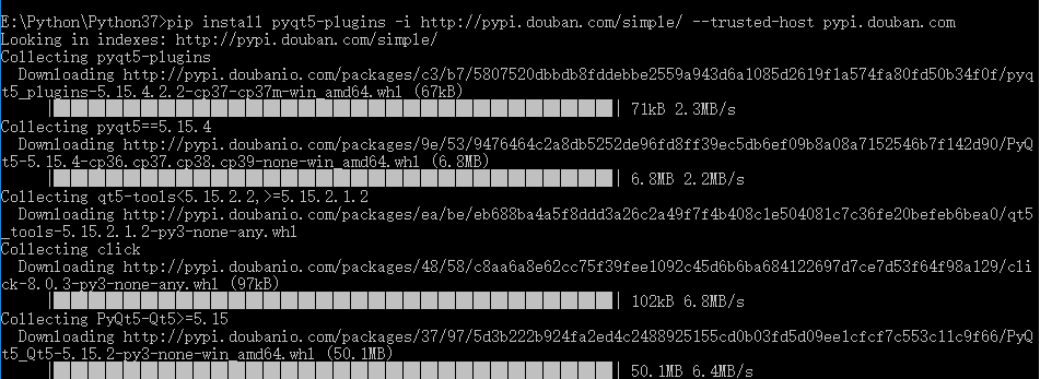 解决python安装pyqt5 Tool出现的系列问题：error Could Not Find A Version That Satisfies The Requirement Xxx