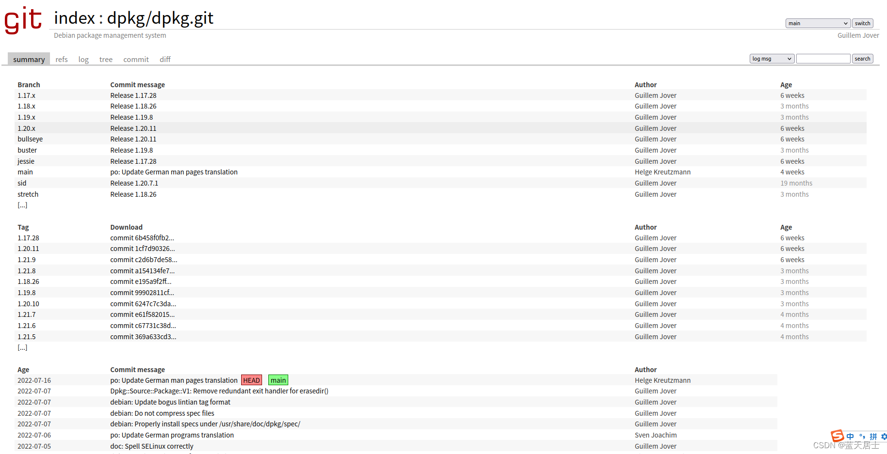 apt和dpkg的源码下载链接_dpkg源码-CSDN博客