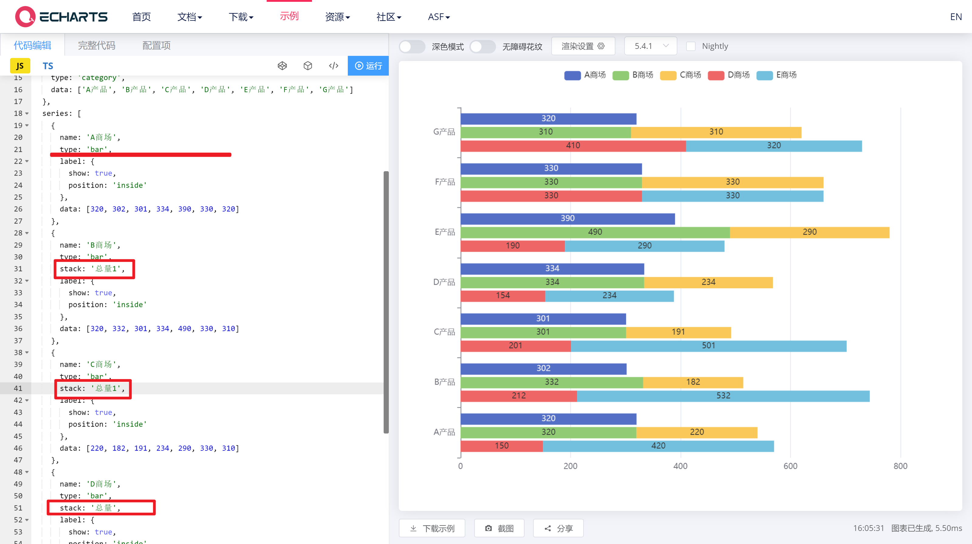 Echarts数据可视化 第4章 Echarts可视化图 4.2 柱状图_echarts4.2-CSDN博客