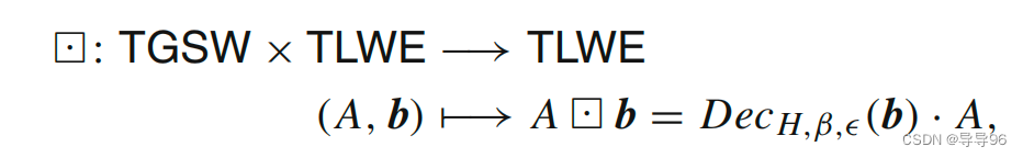 TFHE论文阅读笔记_tgsw-CSDN博客