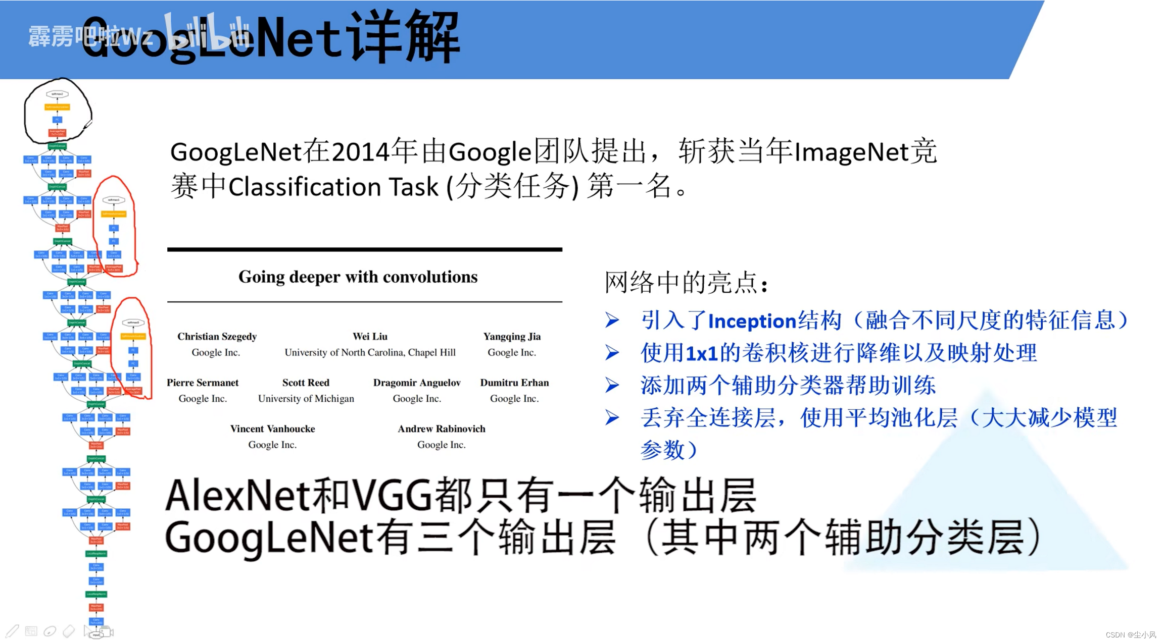 基于pytorch的GoogleNet实现_googlenet python 实现-CSDN博客