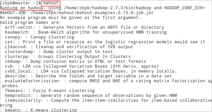 Mahout实践：Mahout安装部署-9_mahout安装包-CSDN博客