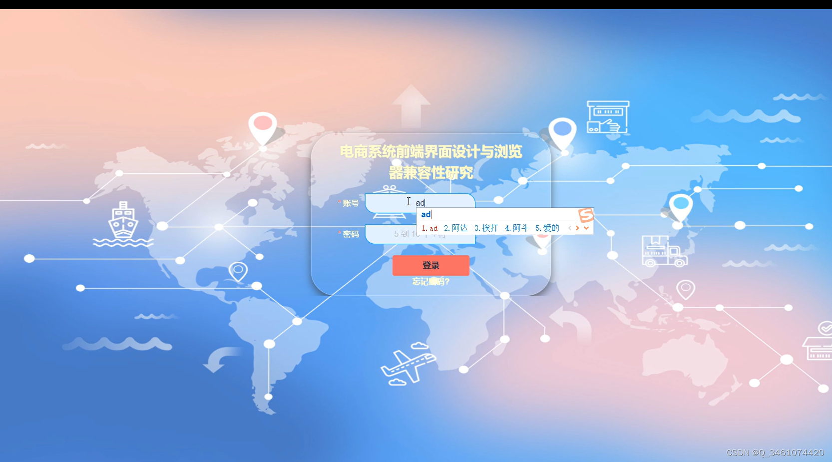 （附源码）springboot 电商系统前端界面设计与浏览器兼容性研究 毕业设计 231058spring Boot商品管理页面前端 Csdn博客