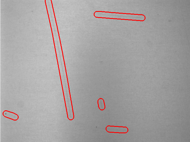 Halcon Machine Vision Example 2 - Surface Scratch Detection FFT - Programmer Sought