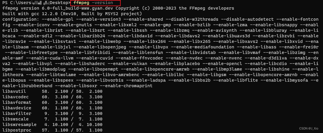 Ffmpeg Windows下使用msys2和vs编译ffmpegvs Msys2 编译ffmpeg Csdn博客 8635