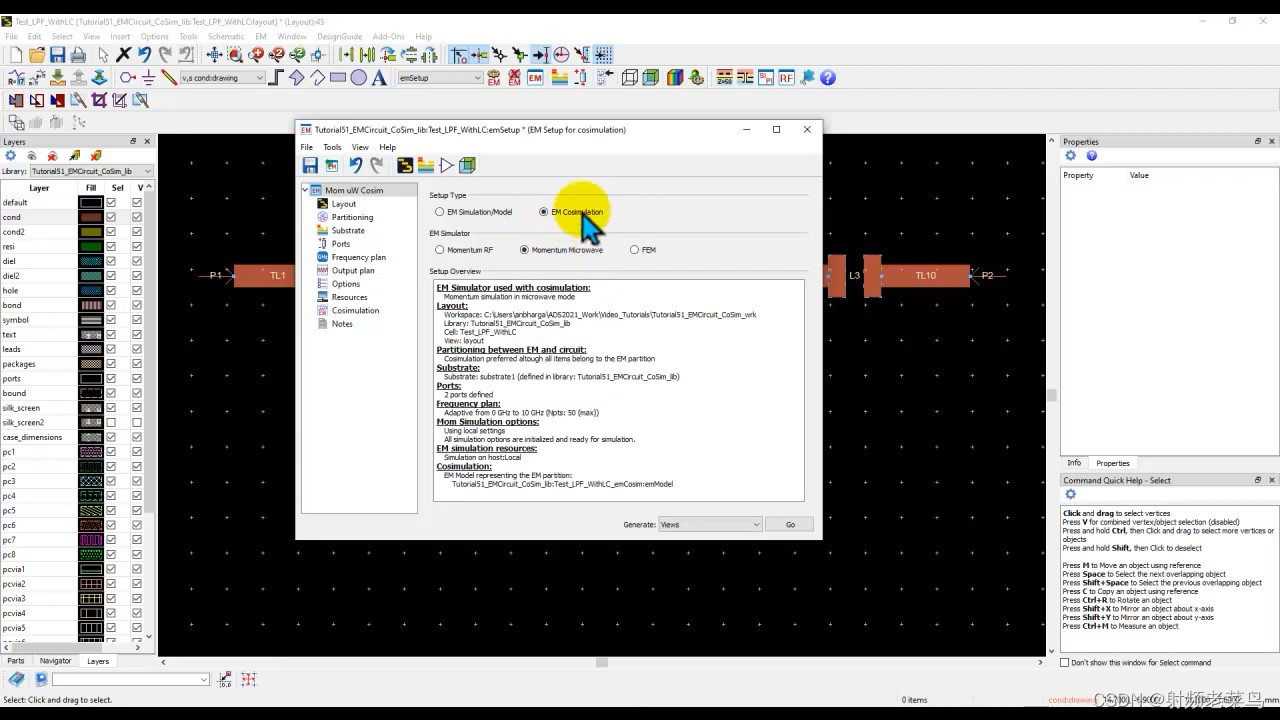 ADS AUTOMATIC EM COSIMULATION-CSDN博客