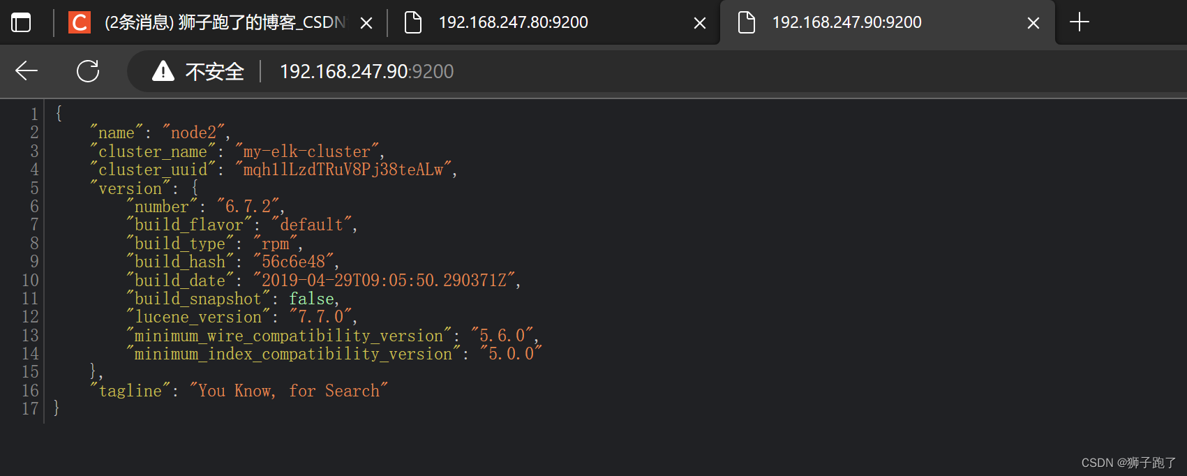 ELK 企业级日志分析系统之集群部署_elk集群-CSDN博客