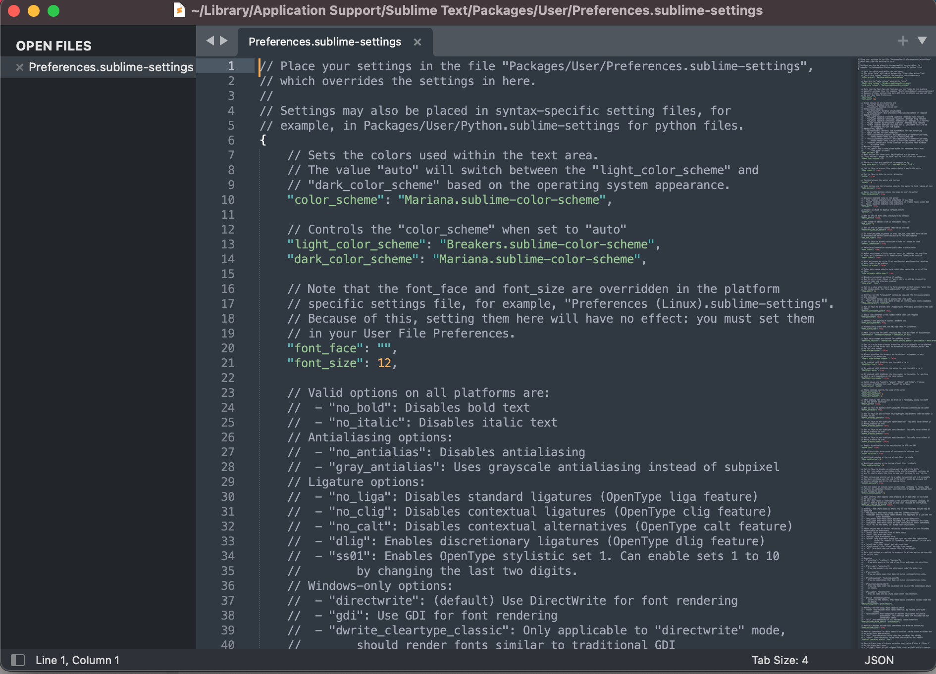 让Sublime Text在系统浅色模式下依然保持深色模式_sublime txt 浅色-CSDN博客