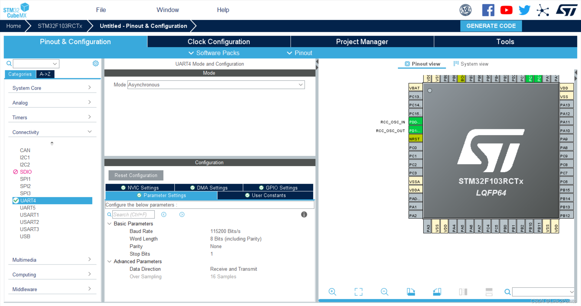 STM32 LL库串口收发-CSDN博客