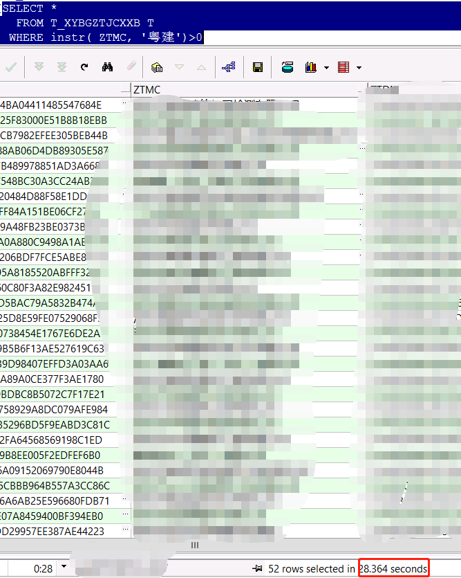 Oracle模糊查询优化（亲测有效）三千万数据量0.1秒实现模糊查询_oracle对数据量大的表模糊搜索 优化-CSDN博客