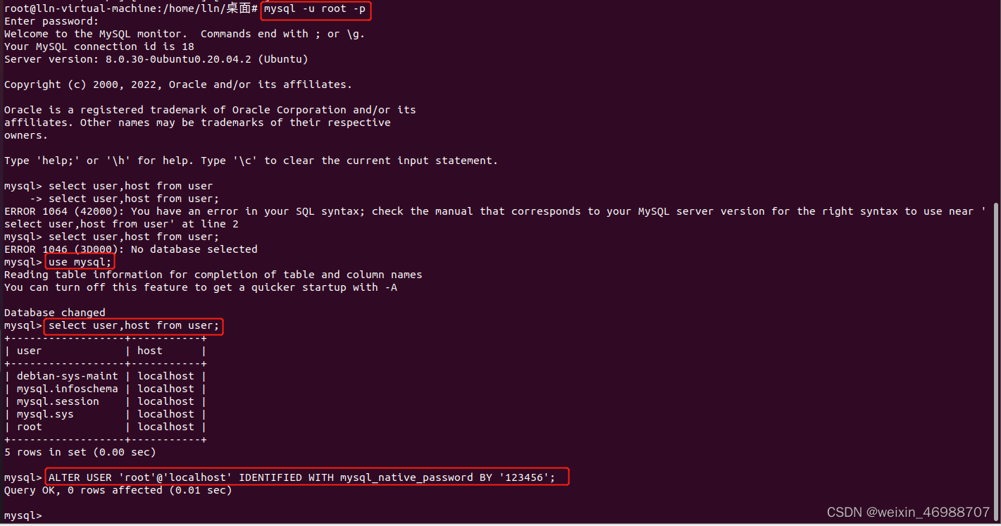 在ubuntu2004的mysql Workbench中新建数据库ubantu Mysql新建数据库 Csdn博客