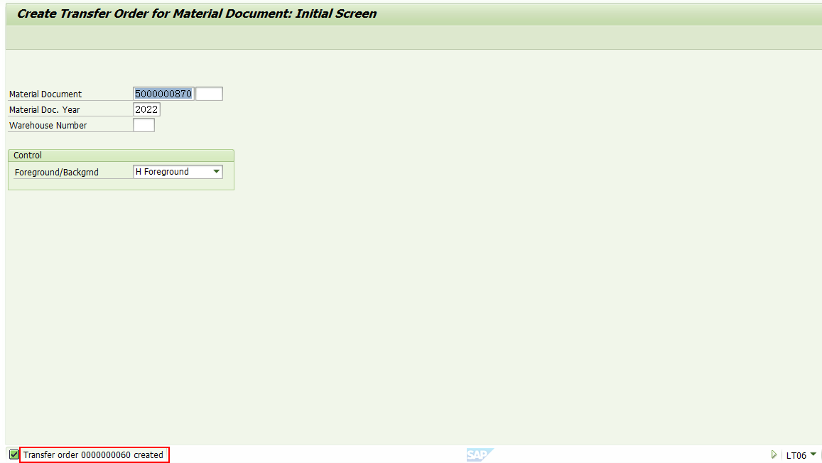 SAP WM 采购订单收货后LT06报错-No bin types have been assigned to storage unit ...