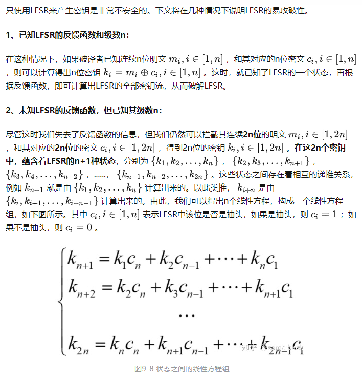 【转】线性反馈移位寄存器（lfsr） Csdn博客 