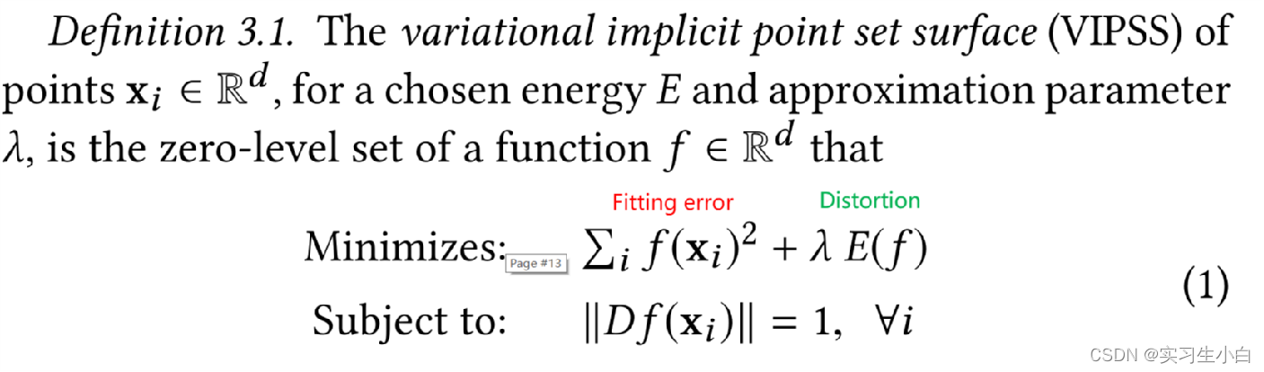 论文学习笔记（2）：Variational Implicit Point Set Surfaces-CSDN博客