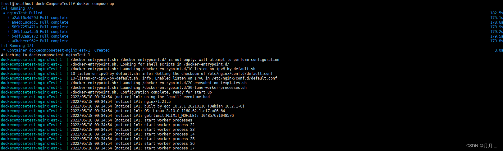 Dockercompose部署项目示例 Docker Compose部署生产服务案例 Csdn博客