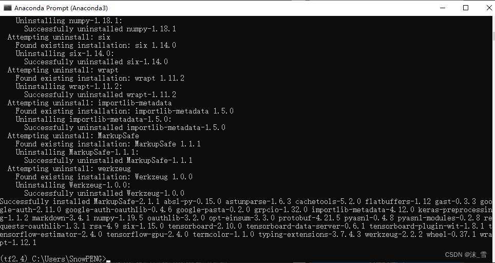 windows下,Anaconda安装GPU版本的tensorflow_anacond安装tensorflow gpu-CSDN博客