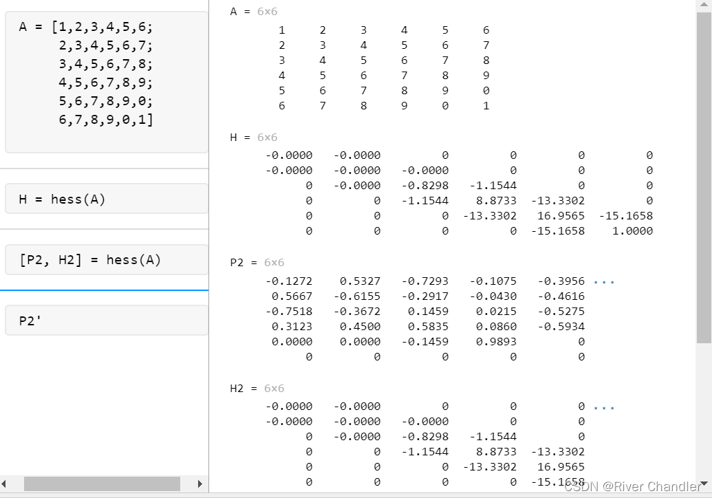 Matlab 处理 矩阵分解与若尔当标准形_matlab若当标准型-CSDN博客