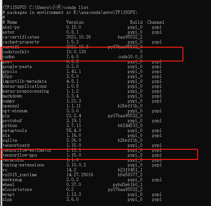 tensorflow基础学习-anaconda方式安装tensorflow（gpu-1.15.0版本）_tensorflow学习-anaconda的方式安装-CSDN博客